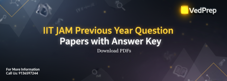 IIT JAM Previous Year Question Papers for 2026: Download PDF - Vedprep ...