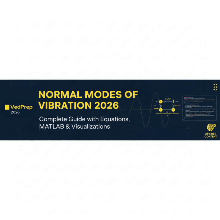 Normal Modes of Vibration 2026 : Complete Guide with Equations, MATLAB ...