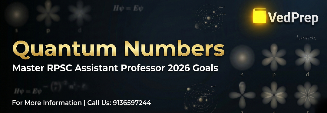 Quantum Numbers: Master RPSC Assistant Professor 2026 Goals - Vedprep ...